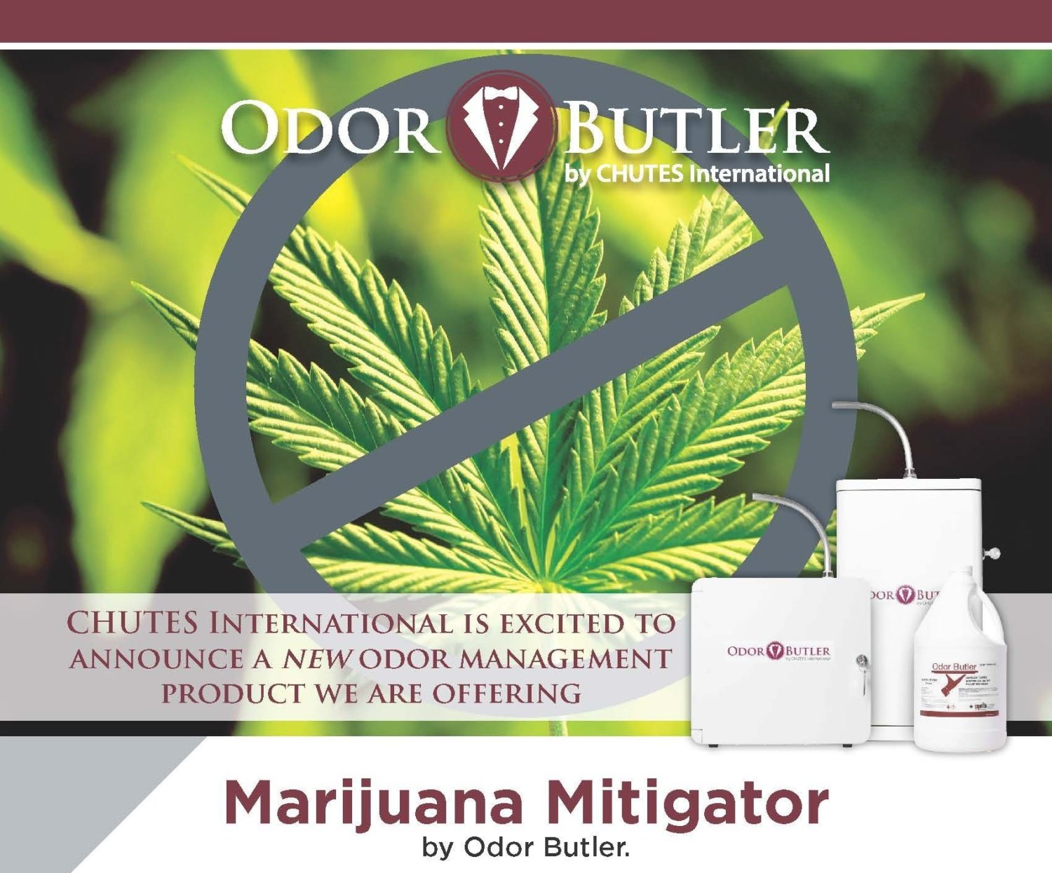 Chute and Trash Room Odor Control - Odor Butler by CHUTES International