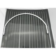 Galvanized Hopper Retainer Bar With Safety Flap For Debris Chute Intakes